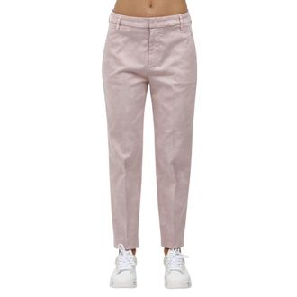 Dondup Lockere Lyocell Hose Nima Stil - - Trousers - Damen - Rosa - W28