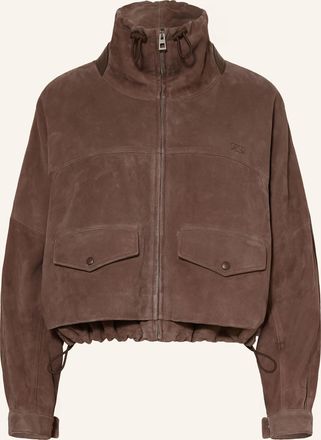 Loewe Lederjacke braun
