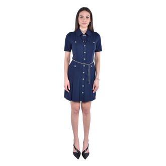 Michael Kors Damen, Kleider, Blau, SGr&ouml;&szlig;e
