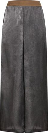 Uma Wang UMA Wang, Femme, Pantalons, Gris, Taille: 38 FR Pansy Wide-leg Pantalons