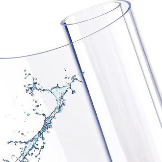 Generic Transparente Tischdecke 1,5 Mm, Klarsicht Tischdecke Rechteckig, Transparente Tischfolie Hitzebest&auml;ndig, f&uuml;r Zuhause, Hochzeiten, Speisepartys