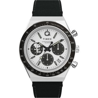 Timex Uhren - Quartz Analog Chronograph Q Timex Chronograph X Pe - Gr. unisize - in Schwarz - f&uuml;r Damen