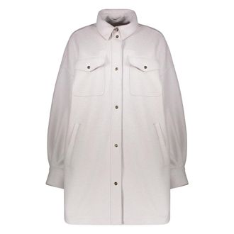 Herno Klassische Wolljacke mit Mehrfachtaschen - - Coats - Damen - Grau - XS