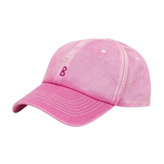 Ruslan Baginskiy Casquette de baseball en coton - Femme - Accessoires - Rose - Taille: M/L