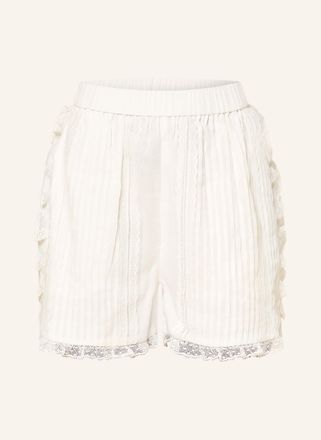 Claudie Pierlot Claudie Pierlot Shorts Mit Spitze weiss