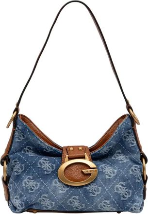 Guess Camden Hobo Bag - - Bags - Damen - Blau - ONE SIZE