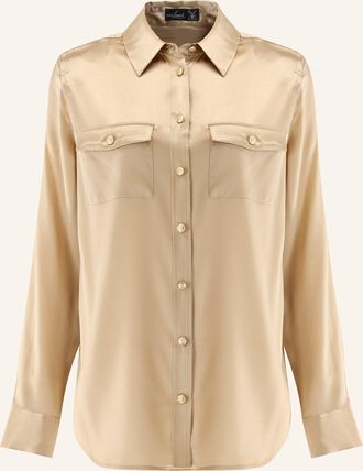 van Laack Van Laack Bluse Modern Fit gelb