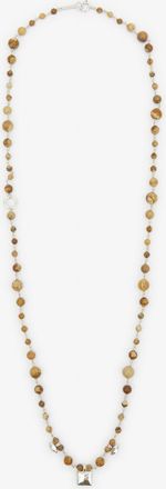 Isabel Marant Sautoir Jack - Homme - Naturel Et Argent&eacute; - Isabel Marant