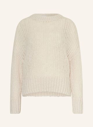 Mrs & Hugs Mrs & Hugs Pullover Mit Alpaka weiss