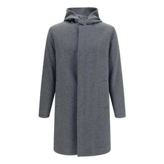 Lardini Wollmantel - - Coats - Herren - Grau - XL