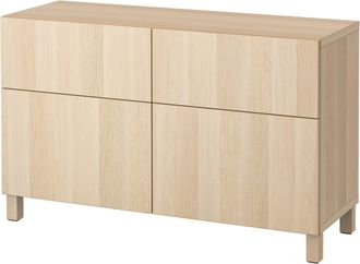 IKEA BESTÅ Aufbewkomb.+Türen/Schubladen