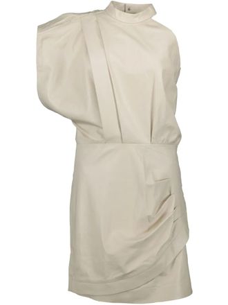 Iro Kleid aus Leder - Nude