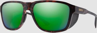 Smith Embark Matte Tortoise Sonnenbrille cp polarized green mirror