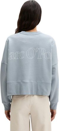 Marc O'Polo Sweatshirt relaxed fit mit recycelter Baumwolle, cropped