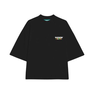 Barrow Barrow, Femme, Tops, Noir, Taille: 36 FR Jersey T-Shirt