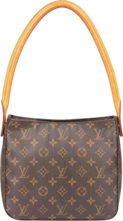 Louis Vuitton Crossbody Bags - Louis Vuitton Canvas Monogram Looping MM Shoulder - Gr. unisize - in Braun - f&uuml;r Damen
