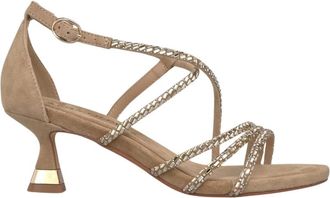 Alma En Pena Alma EN Pena, Femme, Chaussures, Beige, Taille: 38 EU Thin Strap Heel Sandal Transfer