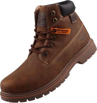 Dockers by Gerli Herren Stiefel cognac EU 43