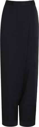 Gloria Coelho x Isabella Fiorentino Hose im Layering-Look - Schwarz