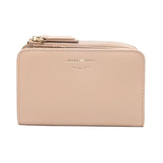 Emporio Armani Genarbtes Leder Bi-Fold Portemonnaie - - Accessories - Damen - Beige - ONE SIZE