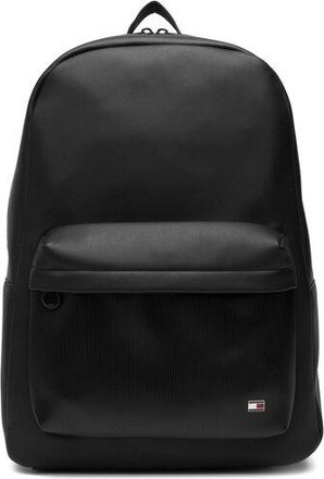 Tommy Hilfiger Rucksack Th Flag Backpack AM0AM13984 Schwarz