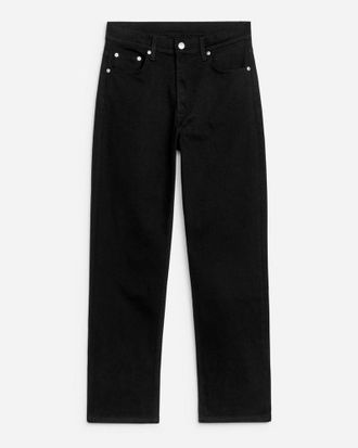 Arket JADE Cropped Slim Jeans -Schwarz