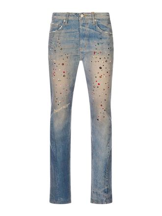 Purple Skinny Jeans - Blau