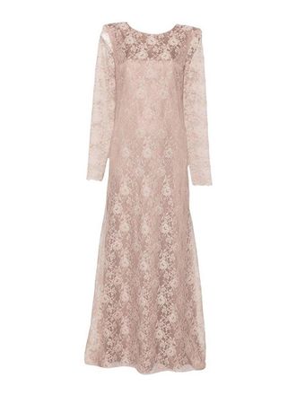 D.exterior Knielanges Kleid - Rosa