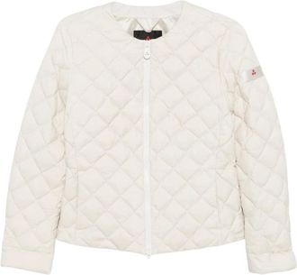 Peuterey Femme, Vestes, Blanc, Taille: 40 FR Arran Quilted Jacket