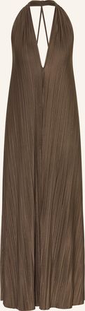 Sams&oslash;e & Sams&oslash;e Sams&oslash;e Sams&oslash;e Plisseekleid Sacille braun