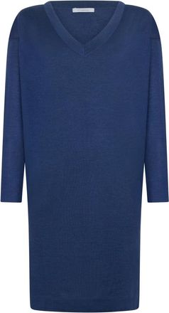 Malo Damen, Strickwaren, Blau, MGr&ouml;&szlig;e