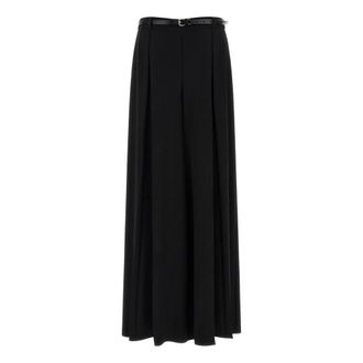 P.A.R.O.S.H. P.a.r.o.s.h. - Poker26 Pantalon Palazzo - Femme - Pantalons - Noir - Taille: 38 FR