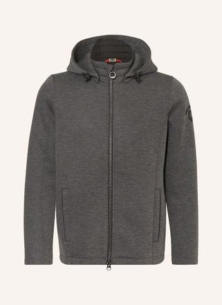 Wellensteyn Wellensteyn Sweatjacke Sarasota Mit Abnehmbarer Kapuze grau
