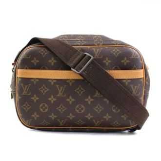 Louis Vuitton Pre-owned Tissu sacs-louis-vuitton - Femme - Pre-owned - Brun - Taille: ONE Size