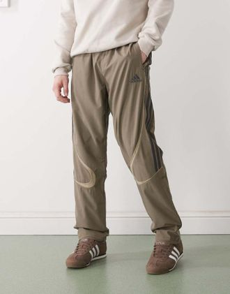 adidas Originals Teamgeist Adicolor - Trainingshose in Blanch Brown
