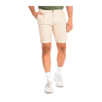 La Martina Wei&szlig;e Bermuda-Shorts- l&auml;ssiger- trendiger Stil - - Shorts - Herren - Beige - W32
