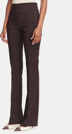 Rinascimento Rinascimento Stoffhose CFC0130140003 Braun Flare Fit