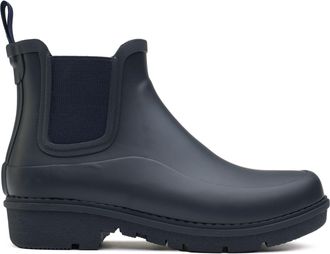 FitFlop Damen WONDERWELLY Chelsea Boots Stiefelette, Midnight Navy, 36 EU