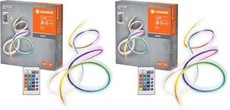 Ledvance NEON FLEX 2M LED-Streifen, wei&szlig;, 4,7W, 45lm, RGB-Farbsteuerung, homogene Lichtverteilung, USB-Anschluss, lange Lebensdauer, einfache Montage, f&uuml;r Inne