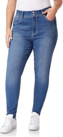 Wallflower Jeans Jean Ultra Skinny Insta Soft pour Juniors (Taille Standard et Plus), Florence, 48 Long Femme