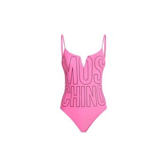 Moschino Bedruckter Lycra-Einteiler-Badeanzug - - Swimwear - Damen - Rosa - S