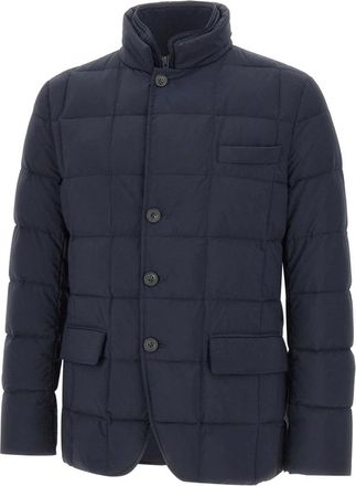 Fay Homme, Vestes, Bleu, Taille: 2XL Biro Down Jacket