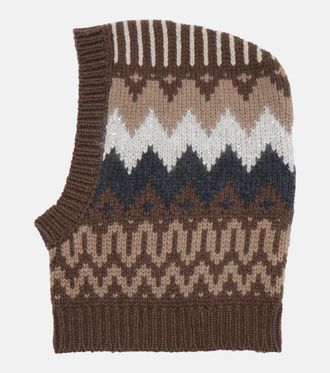 Brunello Cucinelli Capuche en cachemire