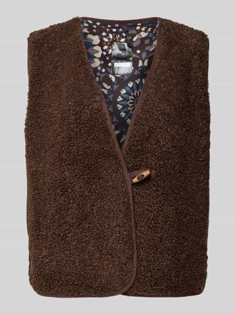 Ichi Regular Fit Weste aus Teddyfell Modell Gozima