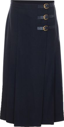 Chlo&eacute; Jupe Midi - Noir