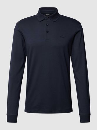 HUGO BOSS Poloshirt mit Label-Schriftzug