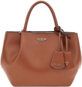 Guess sac &agrave; main sac &agrave; &eacute;paule Amorette Girlfriend Satchel Cognac brun