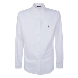 Polo Ralph Lauren Langarm Sporthemd - - Shirts - Herren - Wei&szlig; - S