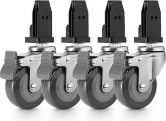 Napoleon Ensemble de 4 roulettes pour barbecues Prestige Pro - Napoleon