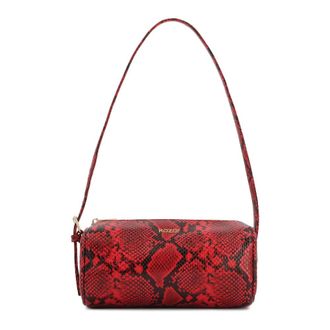 Kazar Kazar Rote Handtasche mit Schlangenmuster - - Bags - Damen - Rot - ONE SIZE